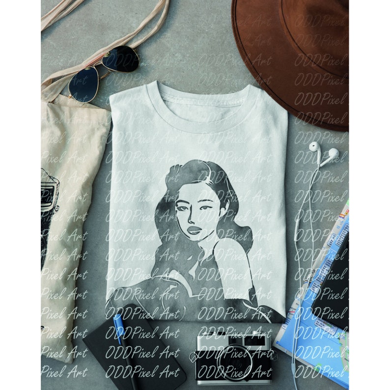 Blackpink Jennie: Silhouette SVG Bundle Embrace the Blackpink Charm ...