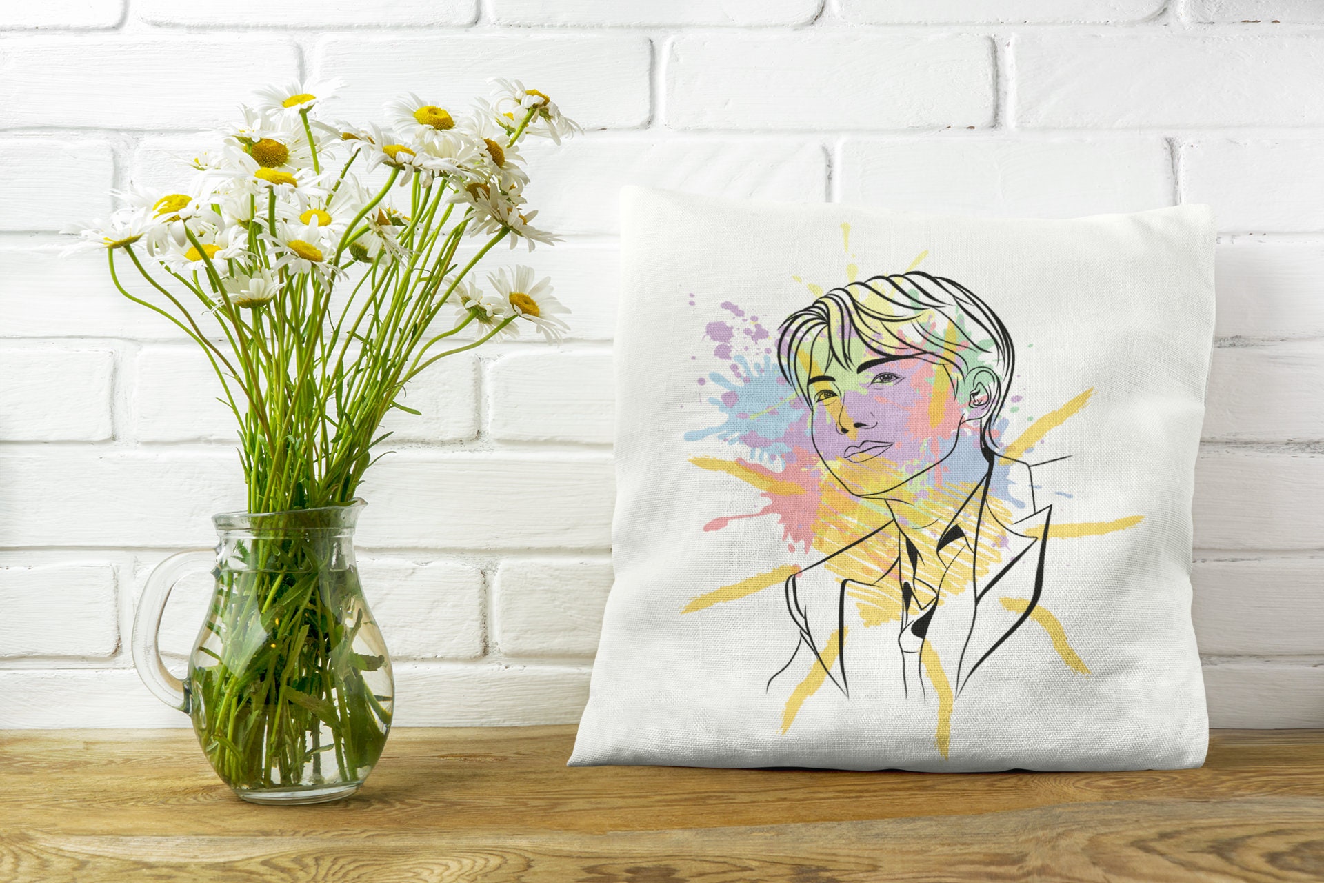 SVG Vector Line Art of Jhope Download Now for an Instant Boost of ...