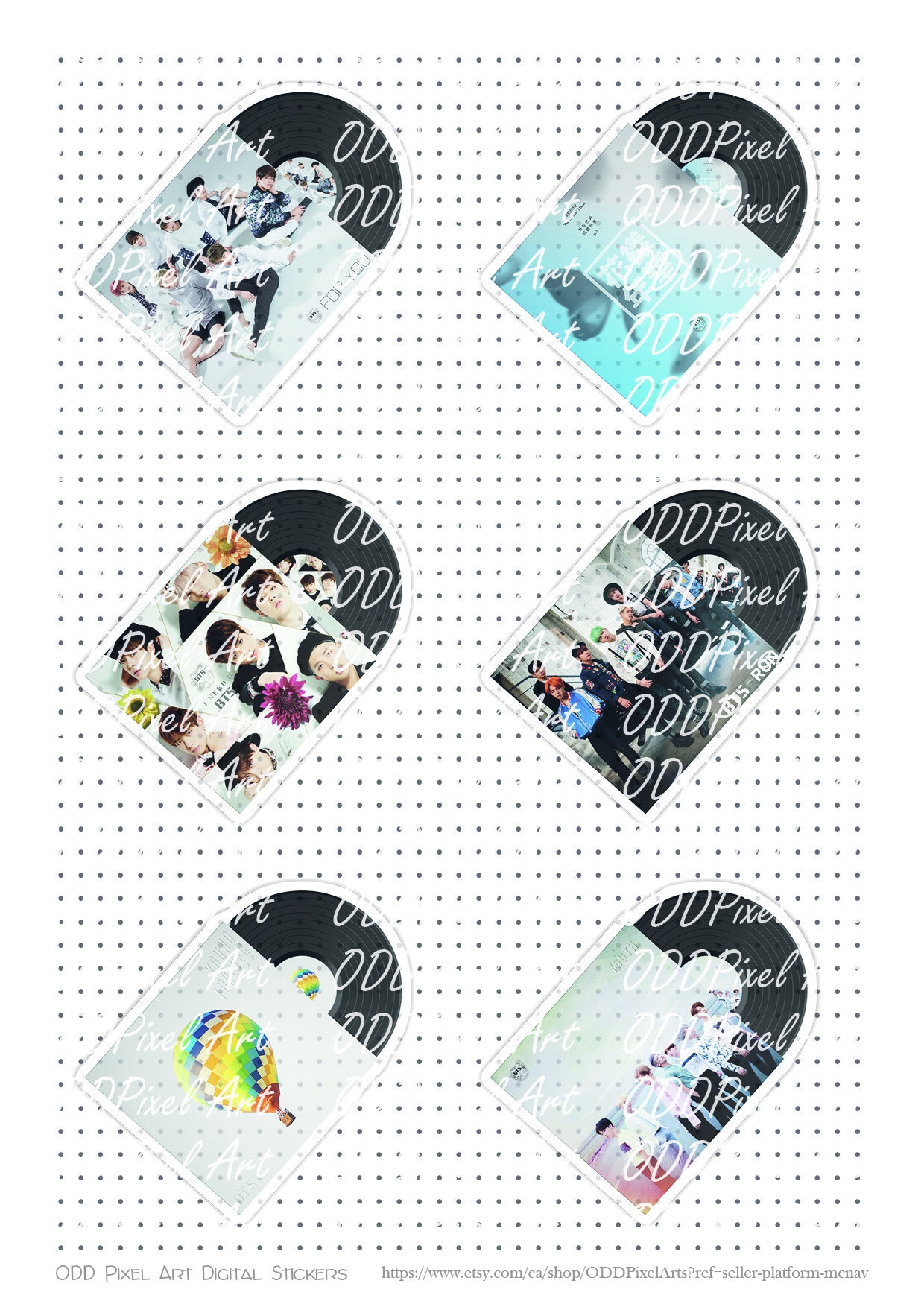 Complete Your BTS Collection With the Ultimate Album Cover Digital ...