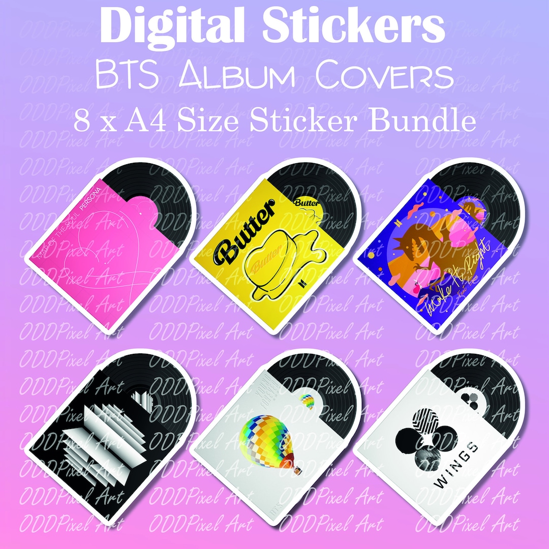 Complete Your BTS Collection With the Ultimate Album Cover Digital ...