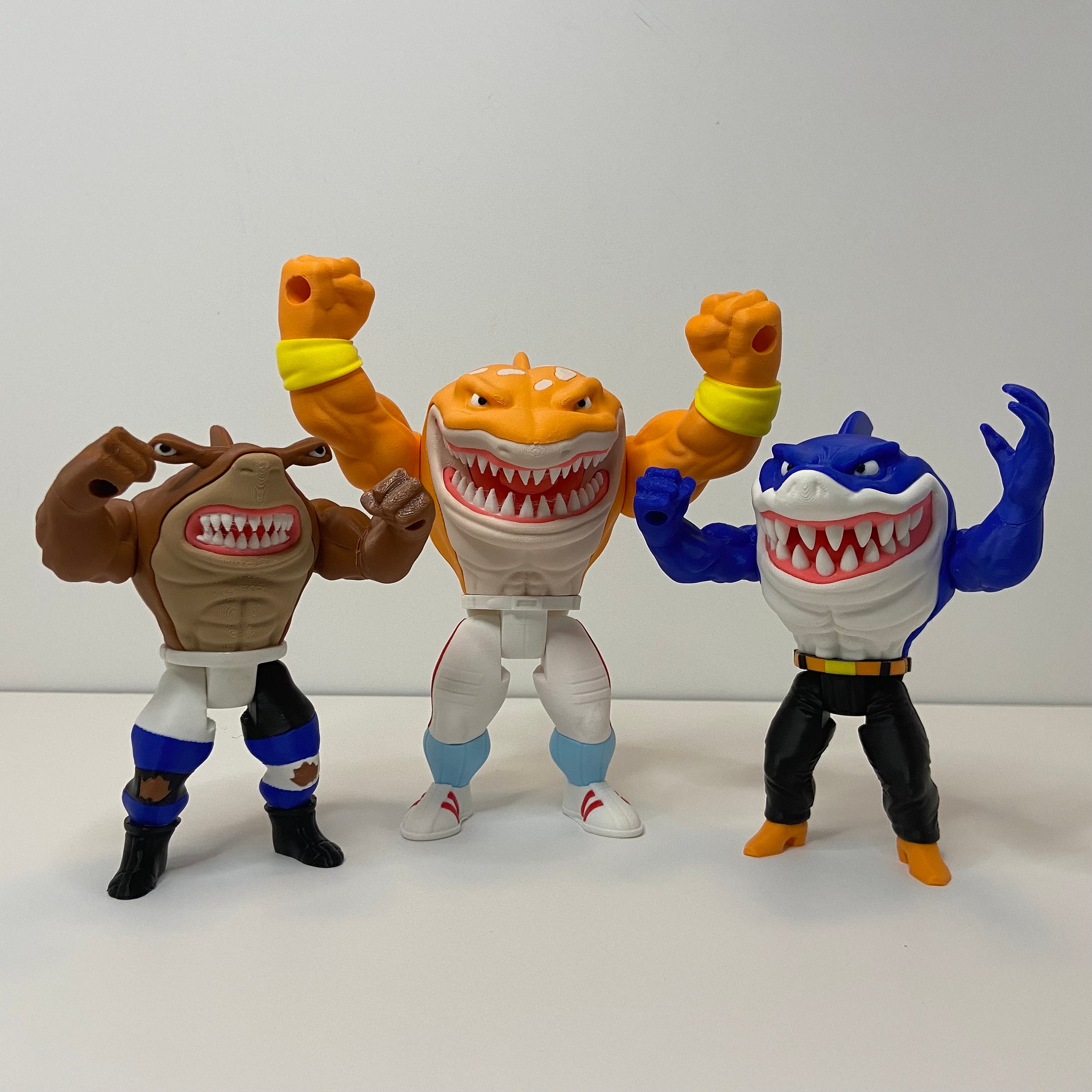 Street Sharks Characters