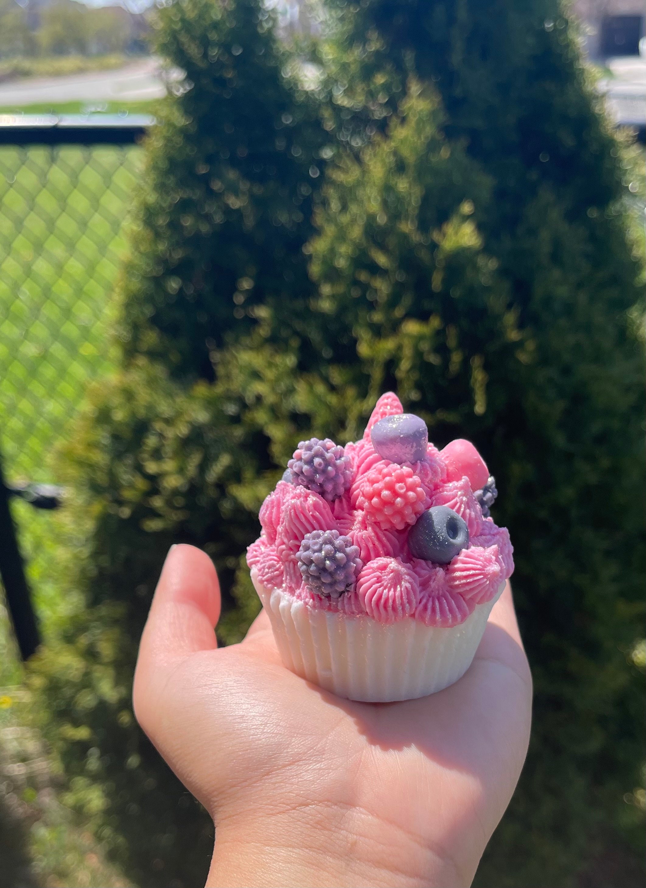 Mixed Berry Magic Cupcake - Etsy