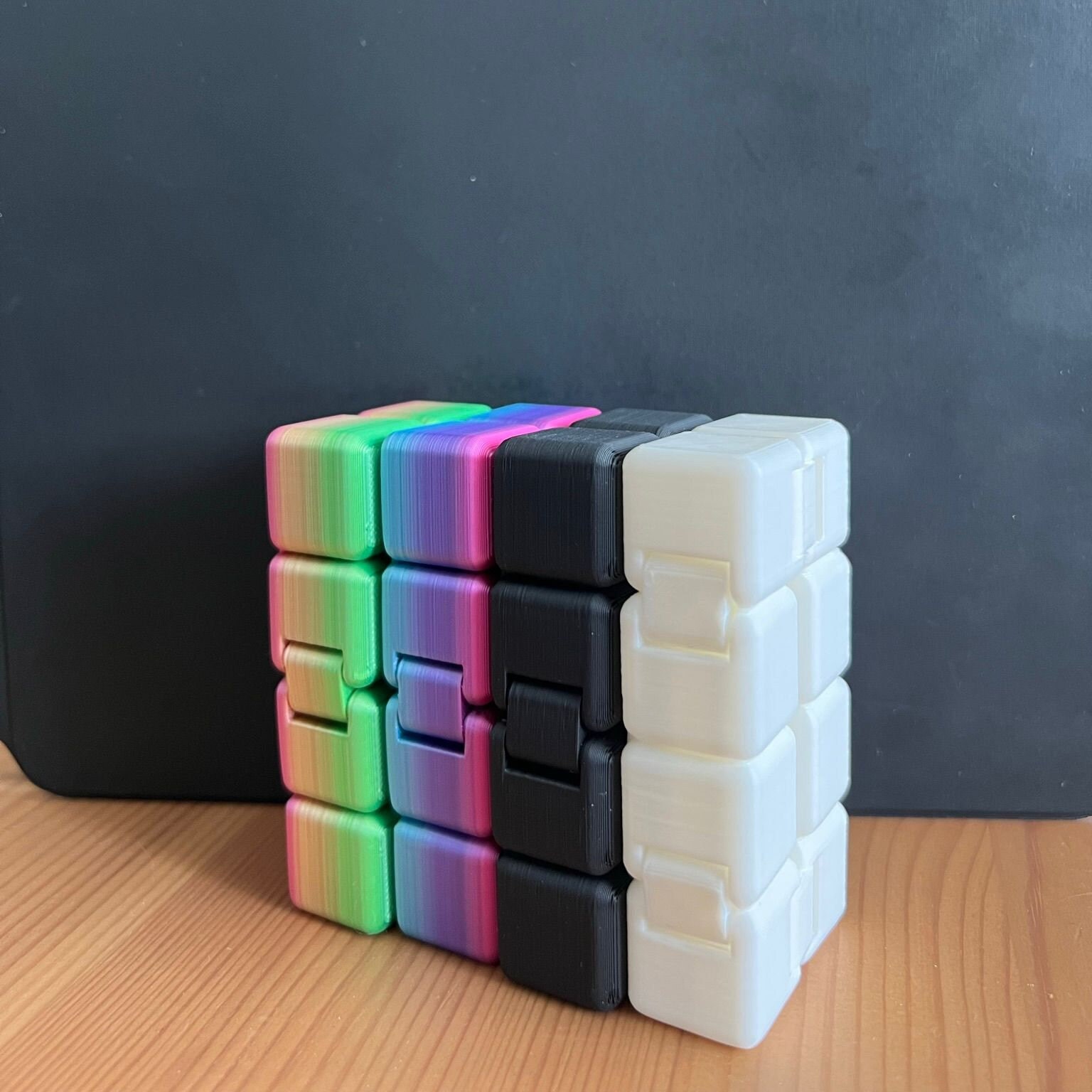 Fidget Infinity Cube 3D Printed ADHD Toy - Etsy