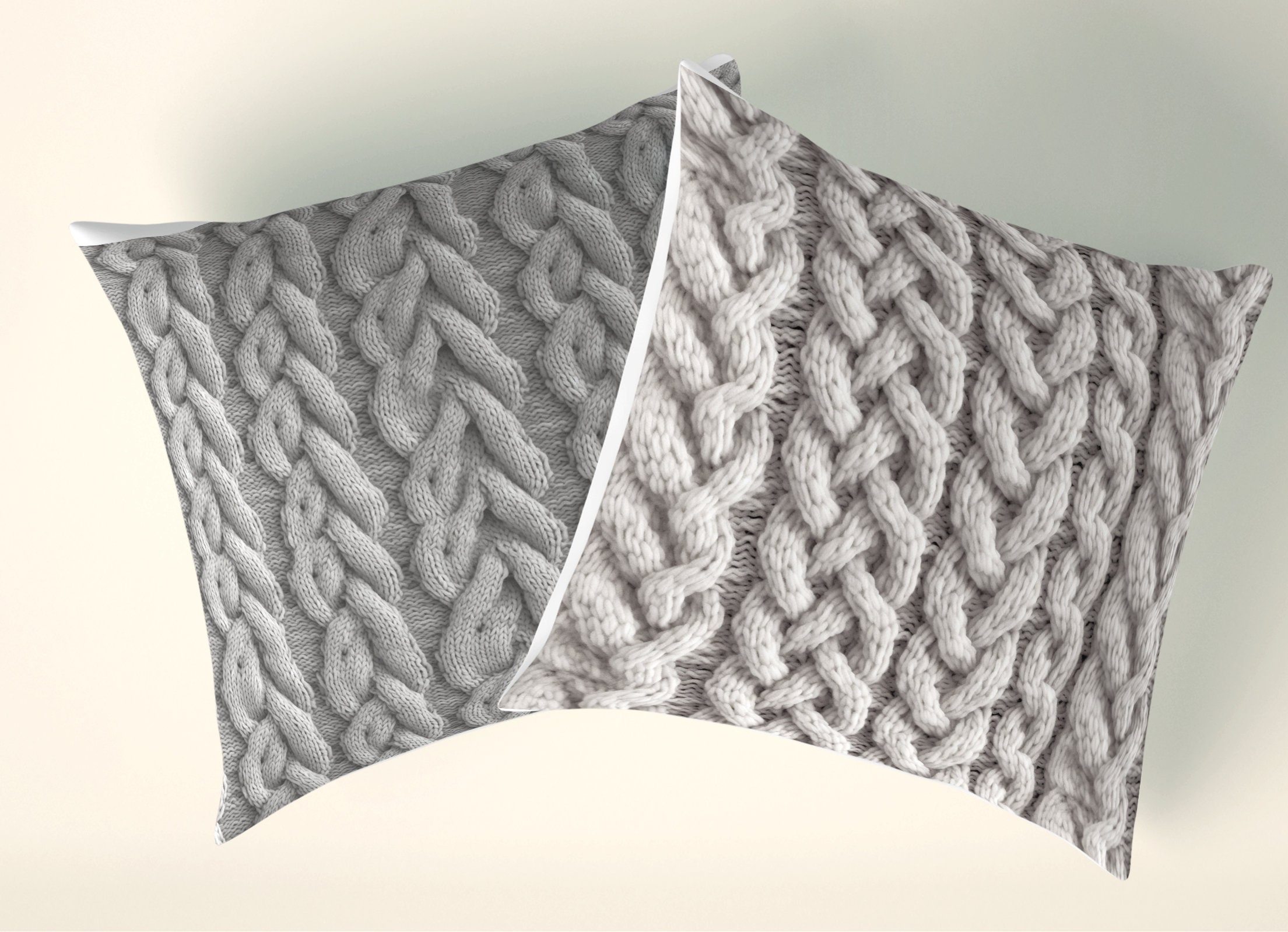 Cable Knitting - 6 Premium Seamless Patterns - Etsy