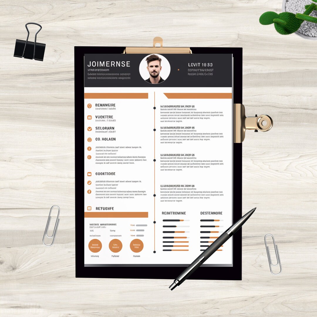 5 Professional Cv Templates - Etsy