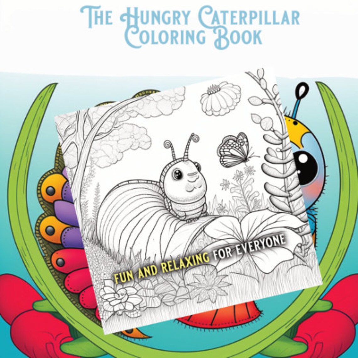 Printable Hungry Caterpillar Coloring Book PDF Format | A Colorful ...