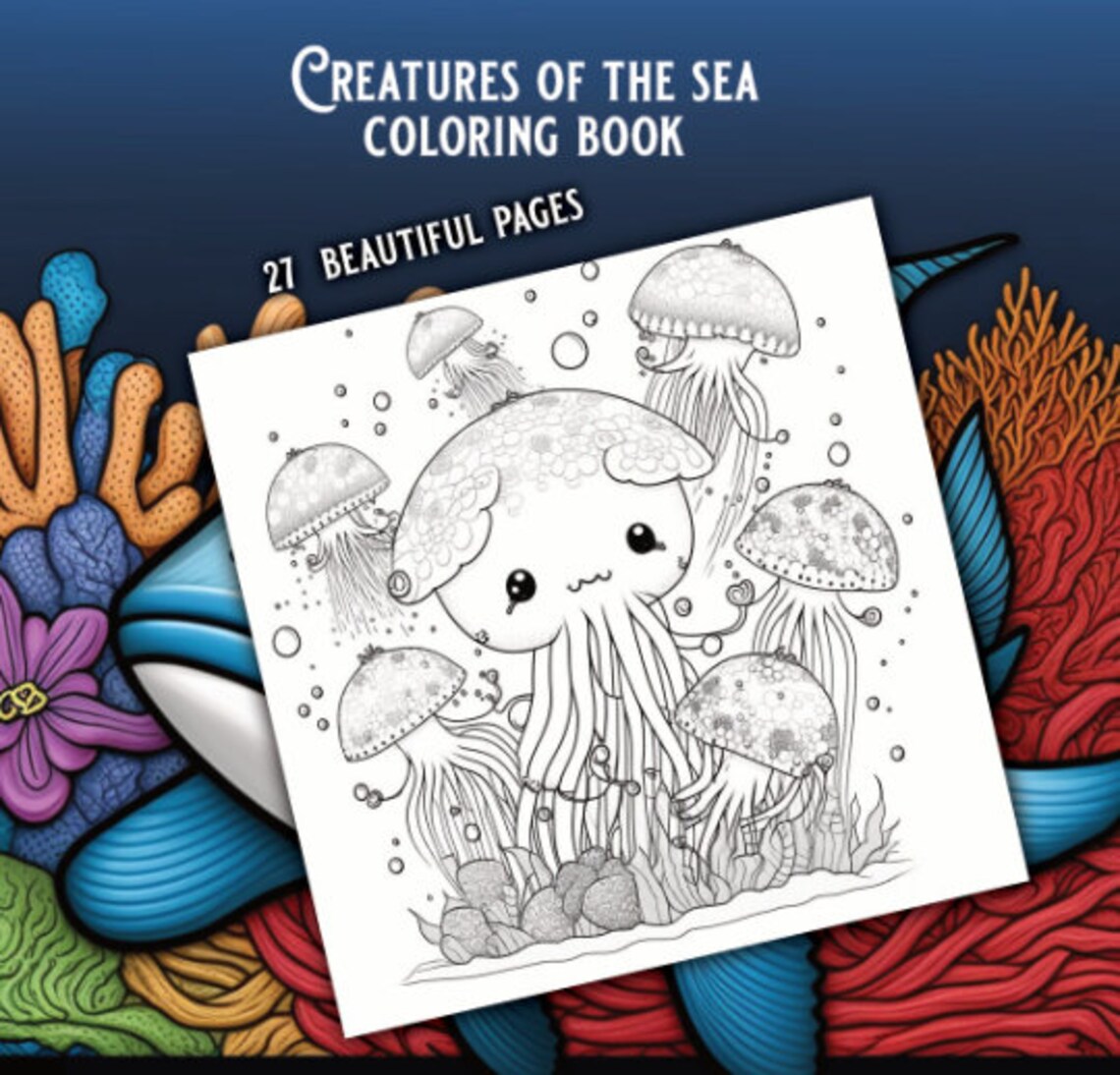 Printable Creatures Coloring Book PDF Format | 27 Charming Pages ...