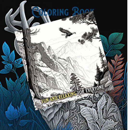 Printable Wildlife Coloring Book PDF Format | 24 Pages of Adorable ...