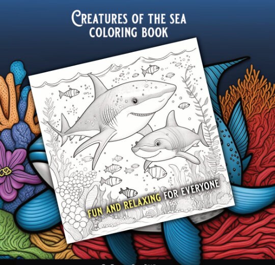 Printable Creatures Coloring Book PDF Format | 27 Charming Pages ...