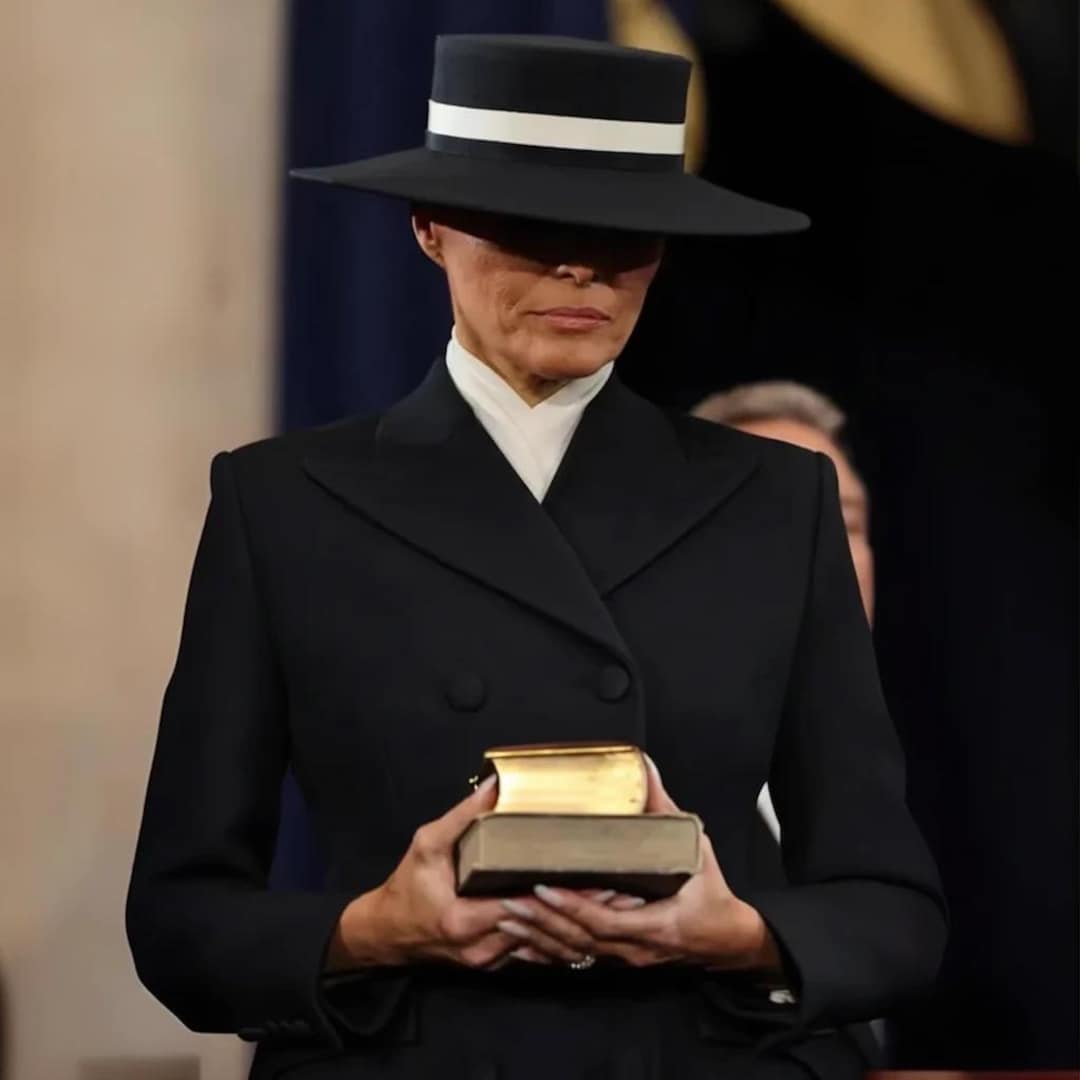 Melania Trump Inspired Inauguration Hat, Women's Formal Fashion - Etsy