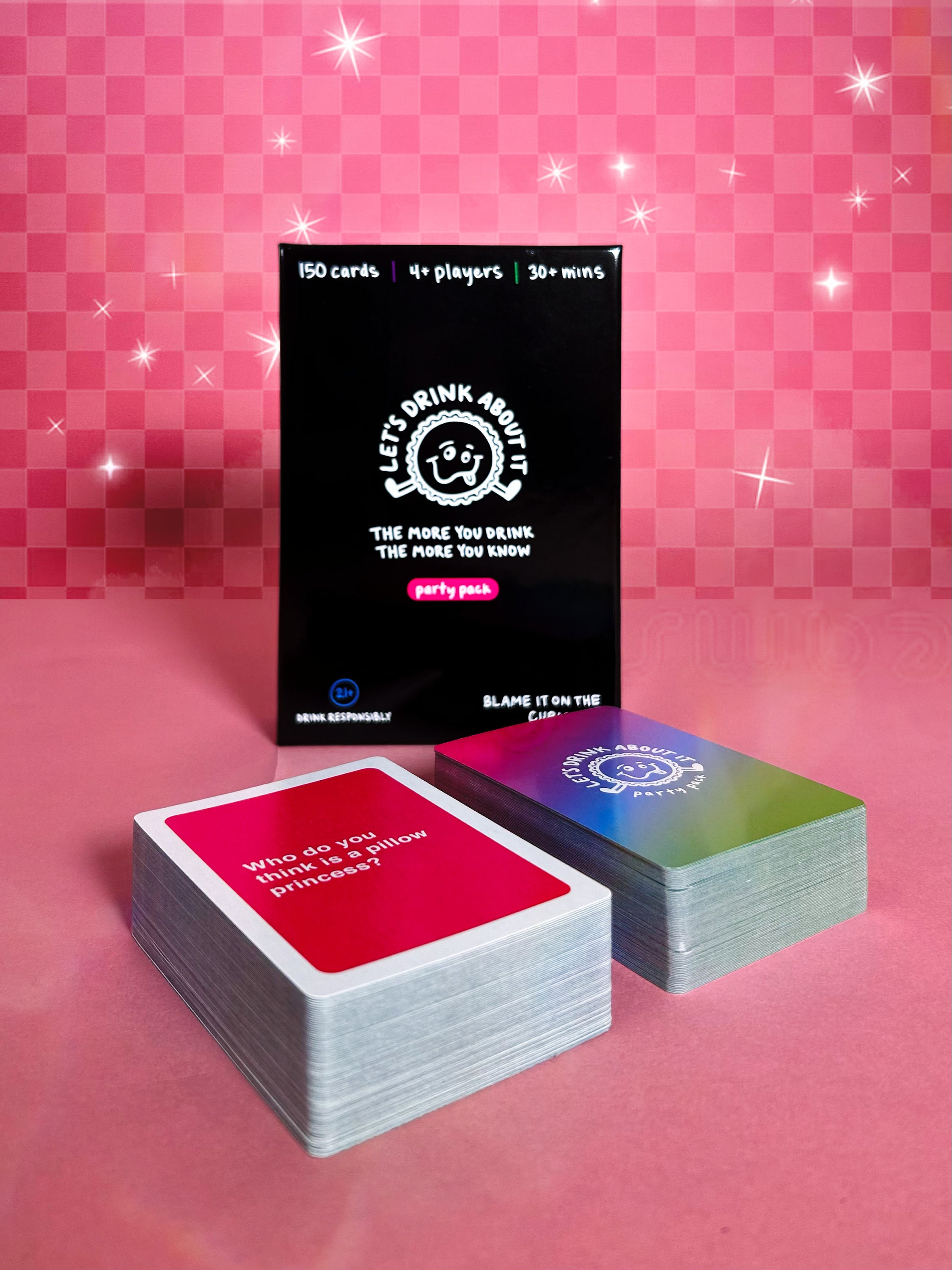 Let's Drink About It Game: Adult Party Icebreaker - Etsy
