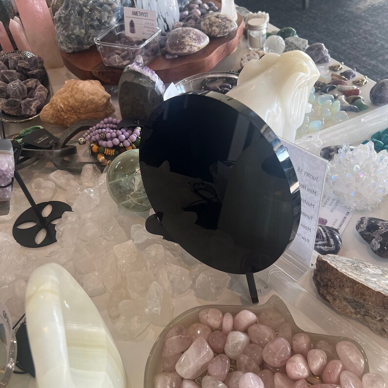 Obsidian SCRYING MAGIC MIRROR - Etsy