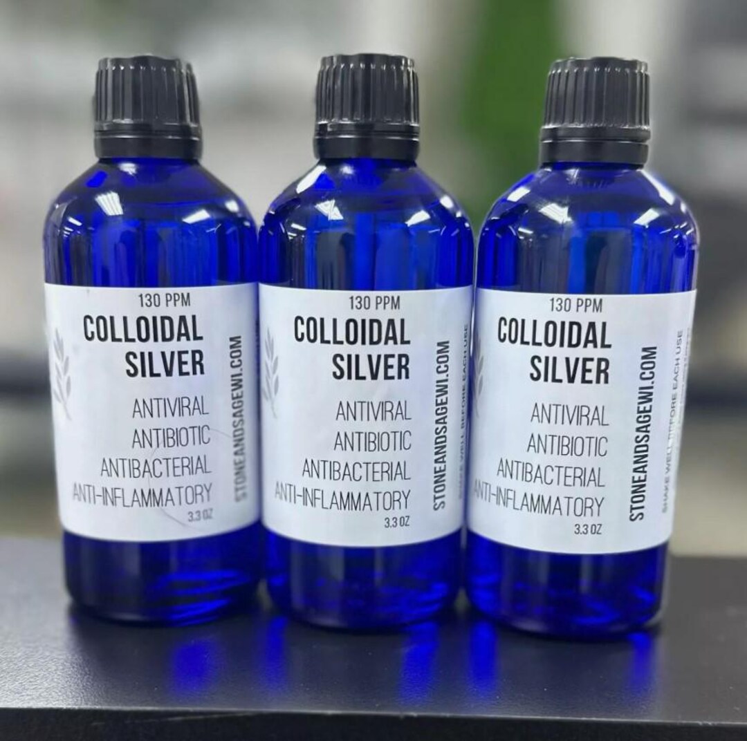 Colloidal Silver Certified Lab Tested - Etsy