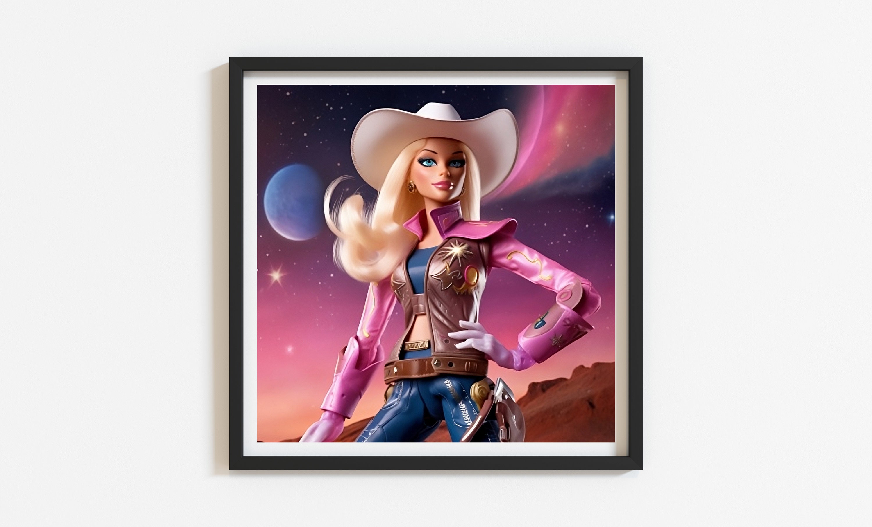 Space Cowgirl Print Space Cowgirl Party Instant Download Space Cowgirl ...