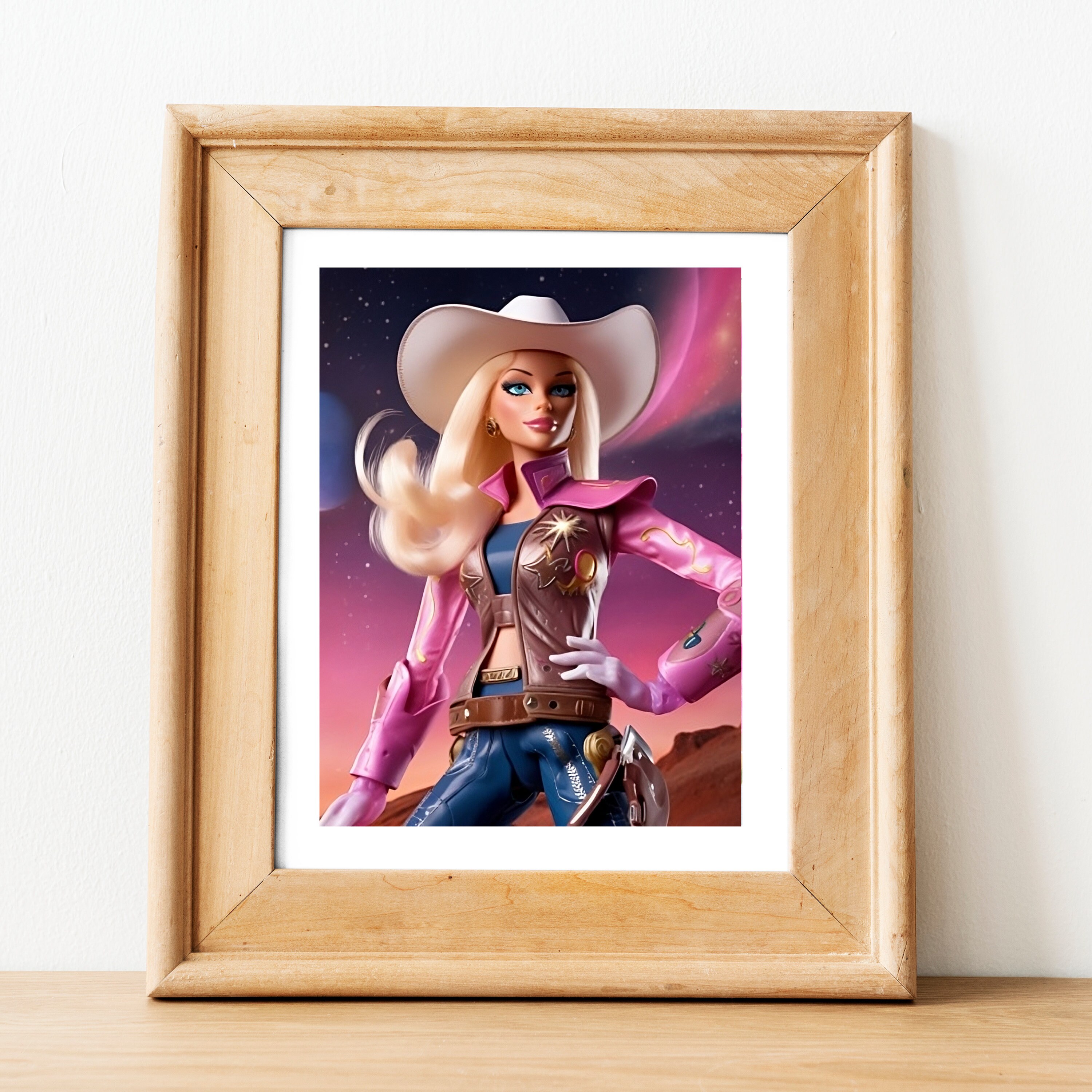Space Cowgirl Print Space Cowgirl Party Instant Download Space Cowgirl ...