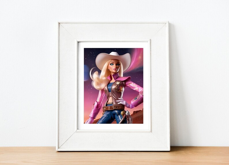 Space Cowgirl Print Space Cowgirl Party Instant Download Space Cowgirl ...