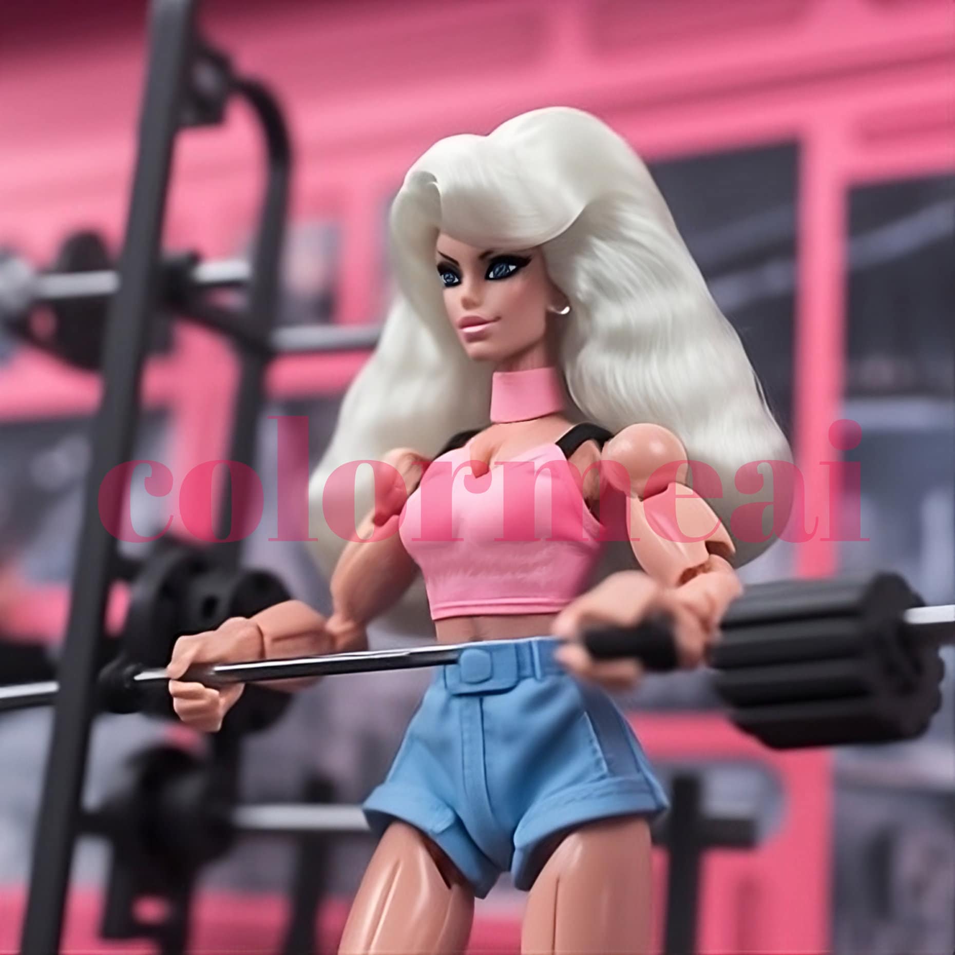 Girl Power Fitness Poster Girly Gym Sign Gym Decor Workout Decor the ...