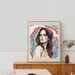 Lana Del Rey Poster Lana Del Rey Print Lana Del Rey Art Lana Del Rey ...