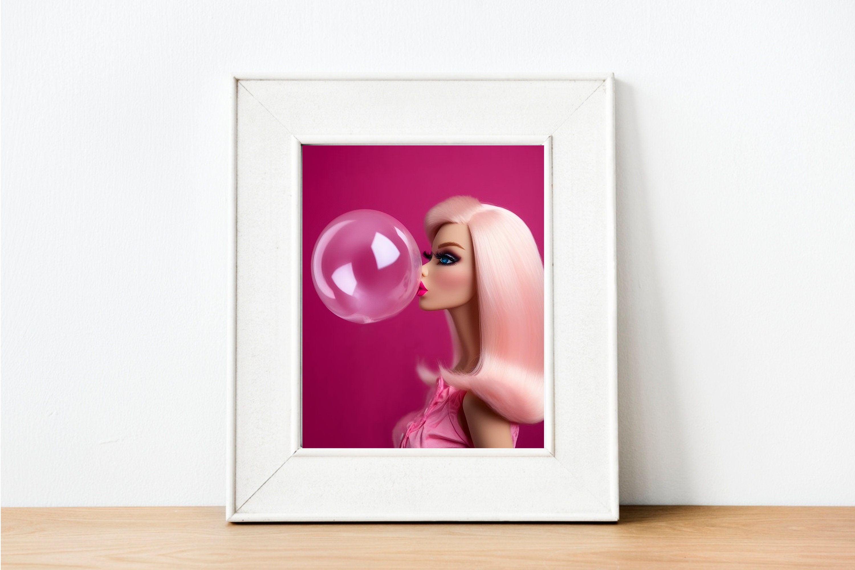 Pink Preppy Aesthetic Room Decor Preppy Room Decor Preppy Wall Art Pink ...