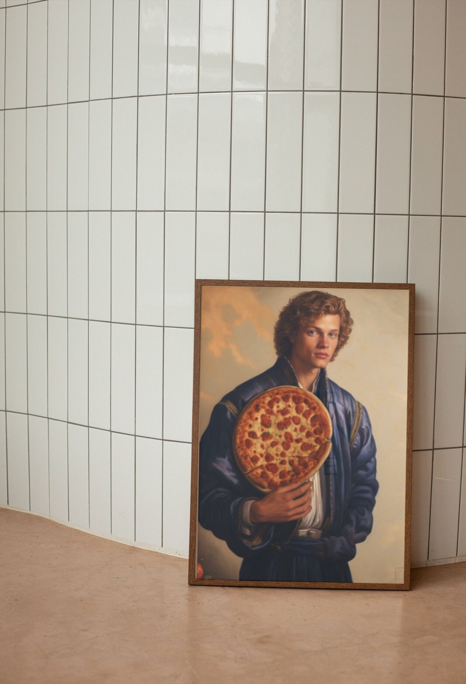 Funny Pizza Lover Wall Art for DND Bard Role Player Wall Decor for ...