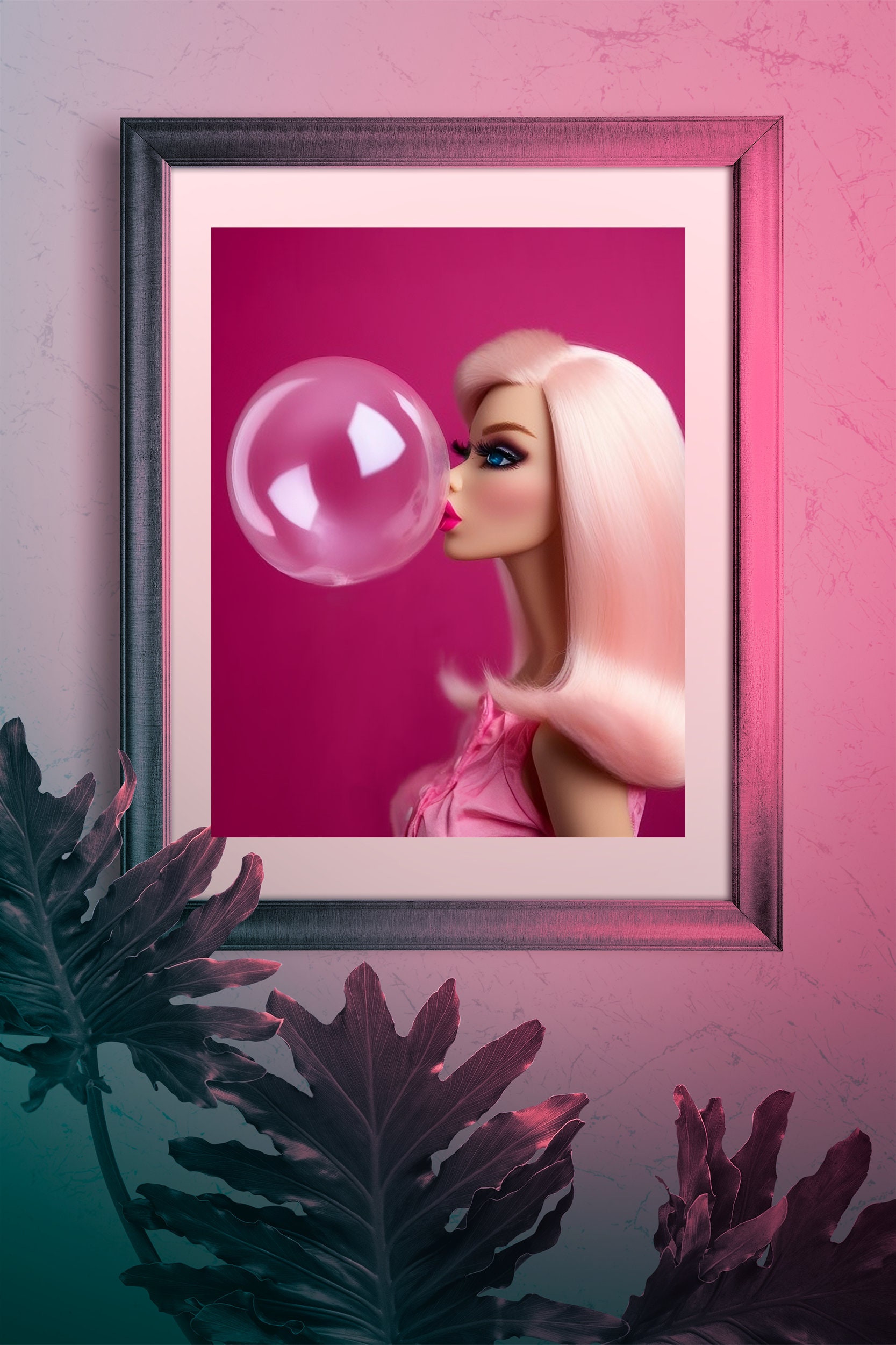 Pink Preppy Aesthetic Room Decor Preppy Room Decor Preppy Wall Art Pink ...