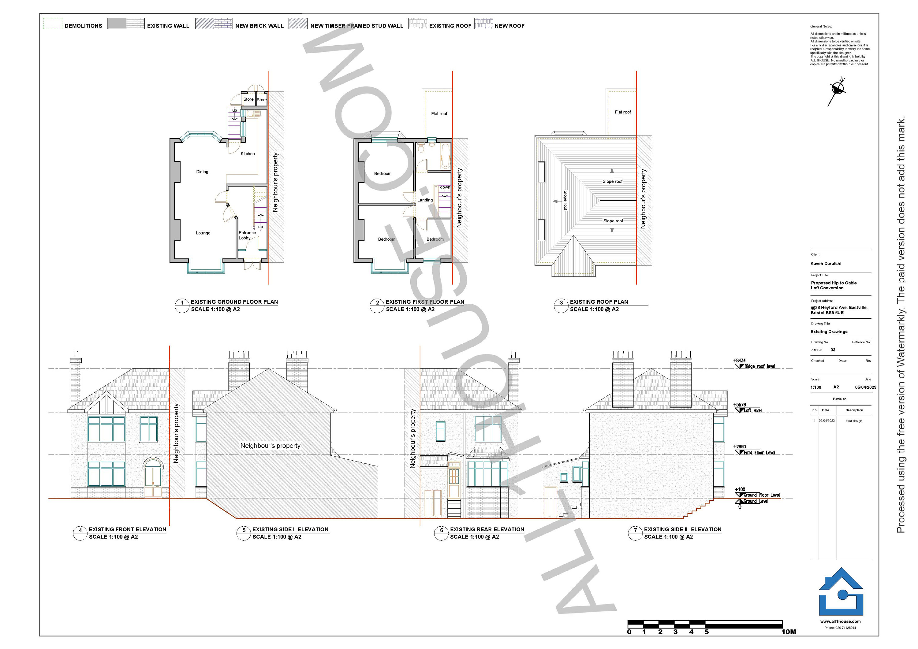Planning Permission, Drawings, Architectural Plans - Etsy
