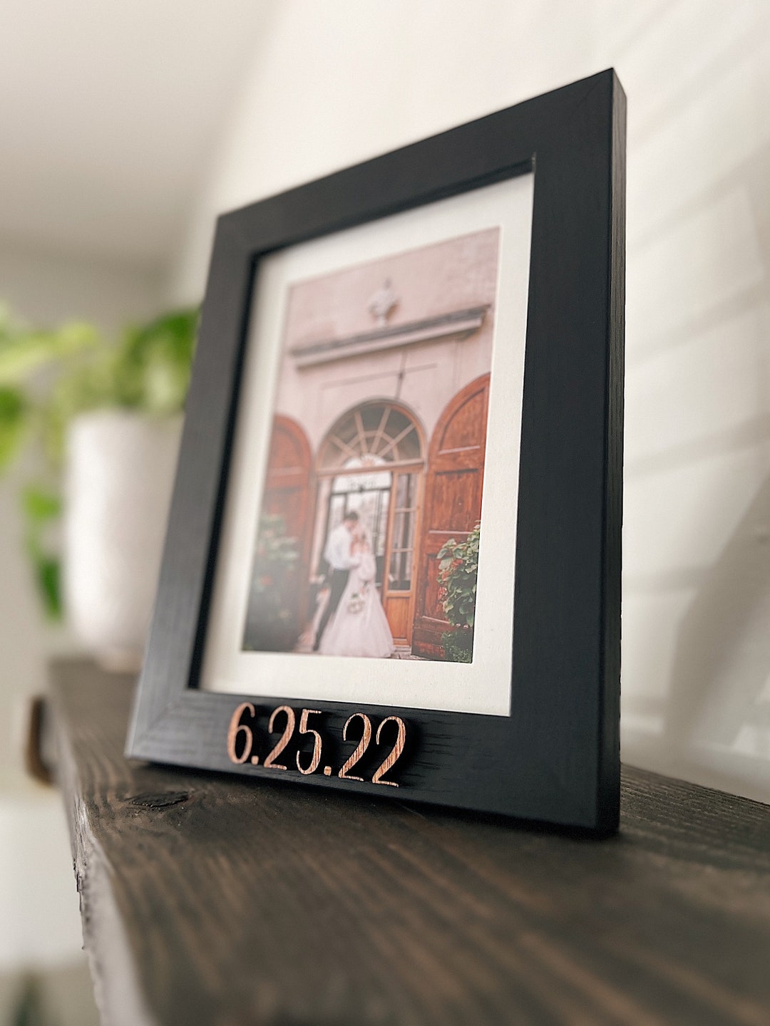Personalized Date Picture Frame - Etsy