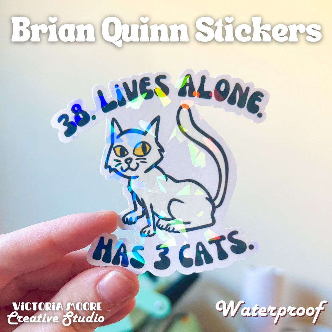 Impractical Jokers Stickers Funny Brian Quinn Stickers Vinyl Waterproof ...