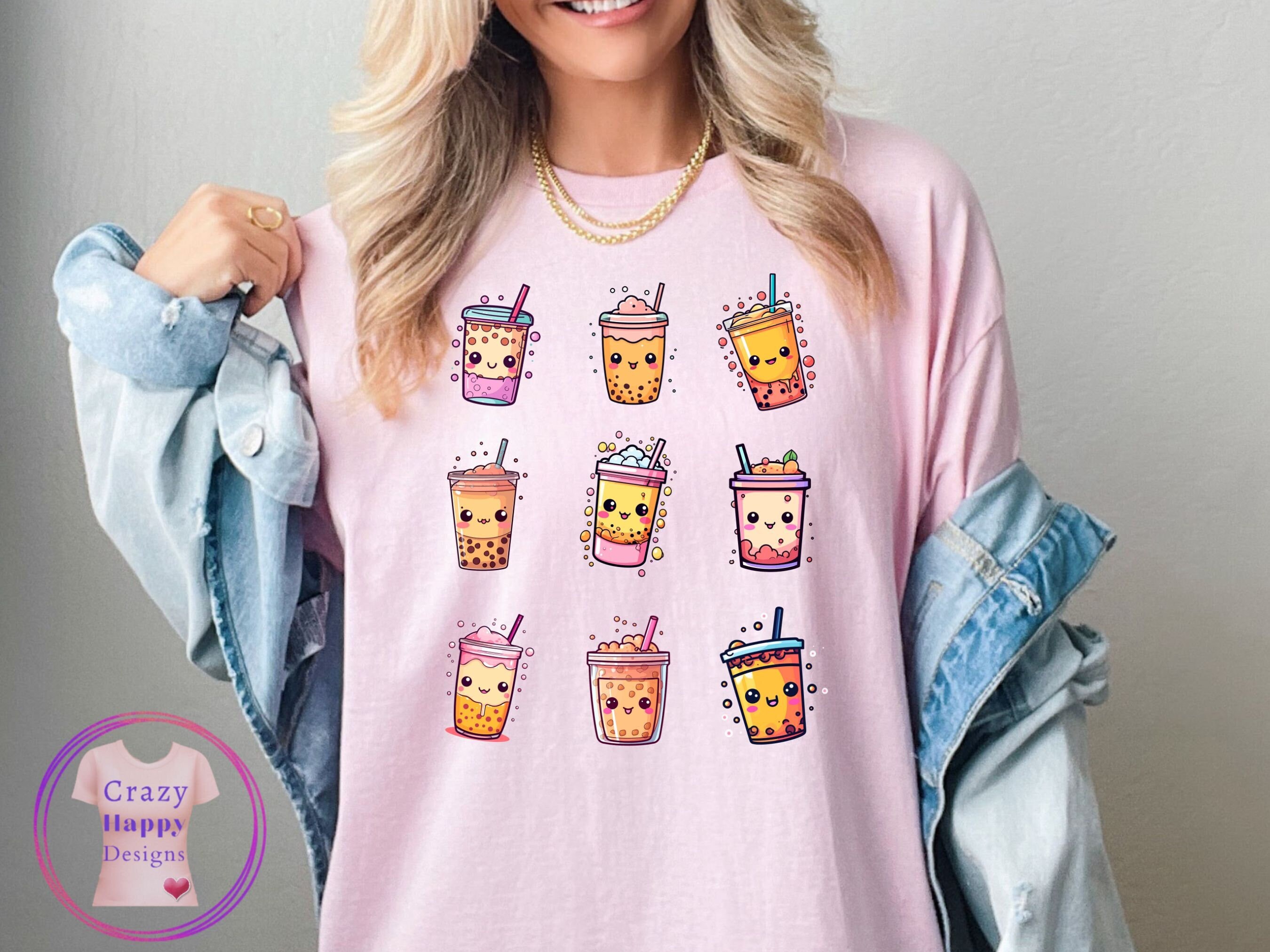 Bubble Tea Shirt Boba Tea Shirt Boba Shirt Kawaii Shirt Bubble Tea Gift ...