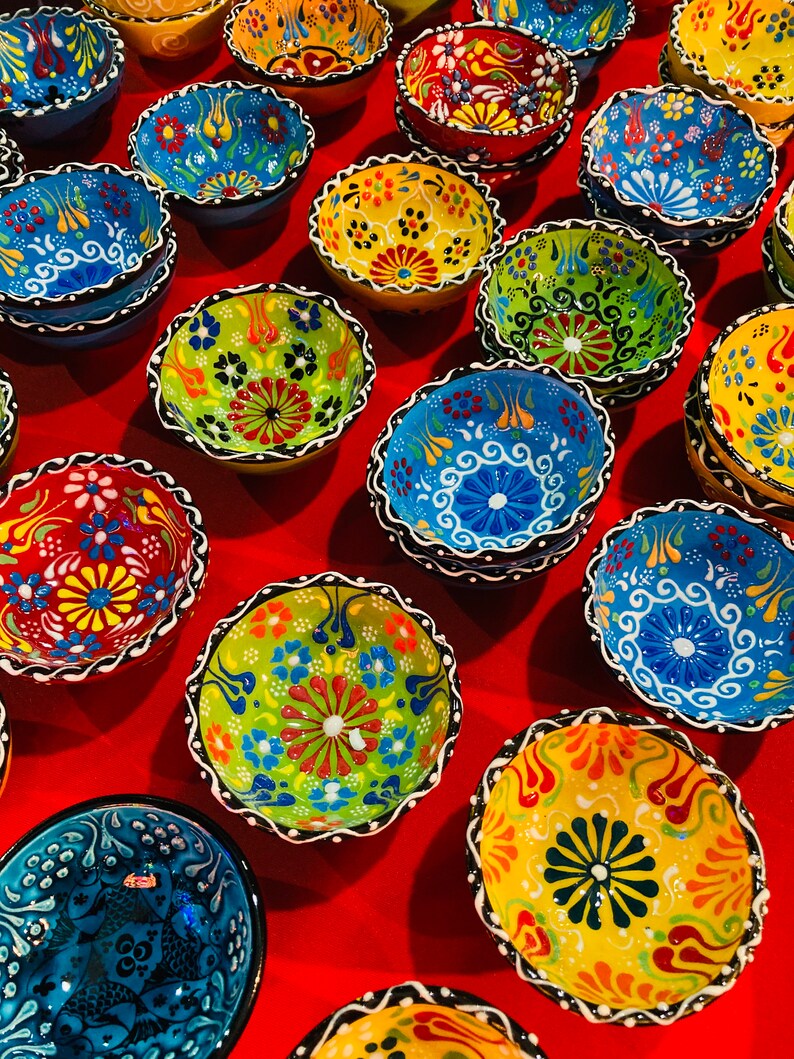 Talavera Mexican Salsa Bowls Artisan Made Ceramic LIMITED Quantity ...