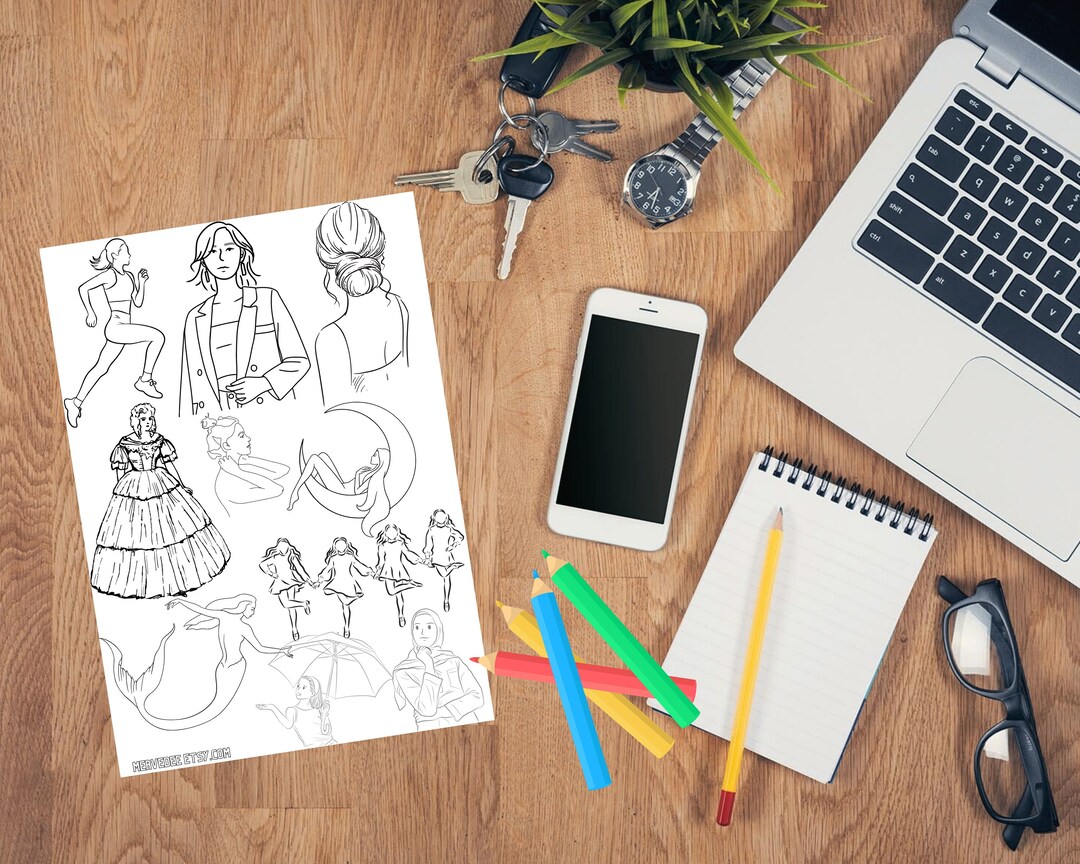 COLORING PAGE - Etsy