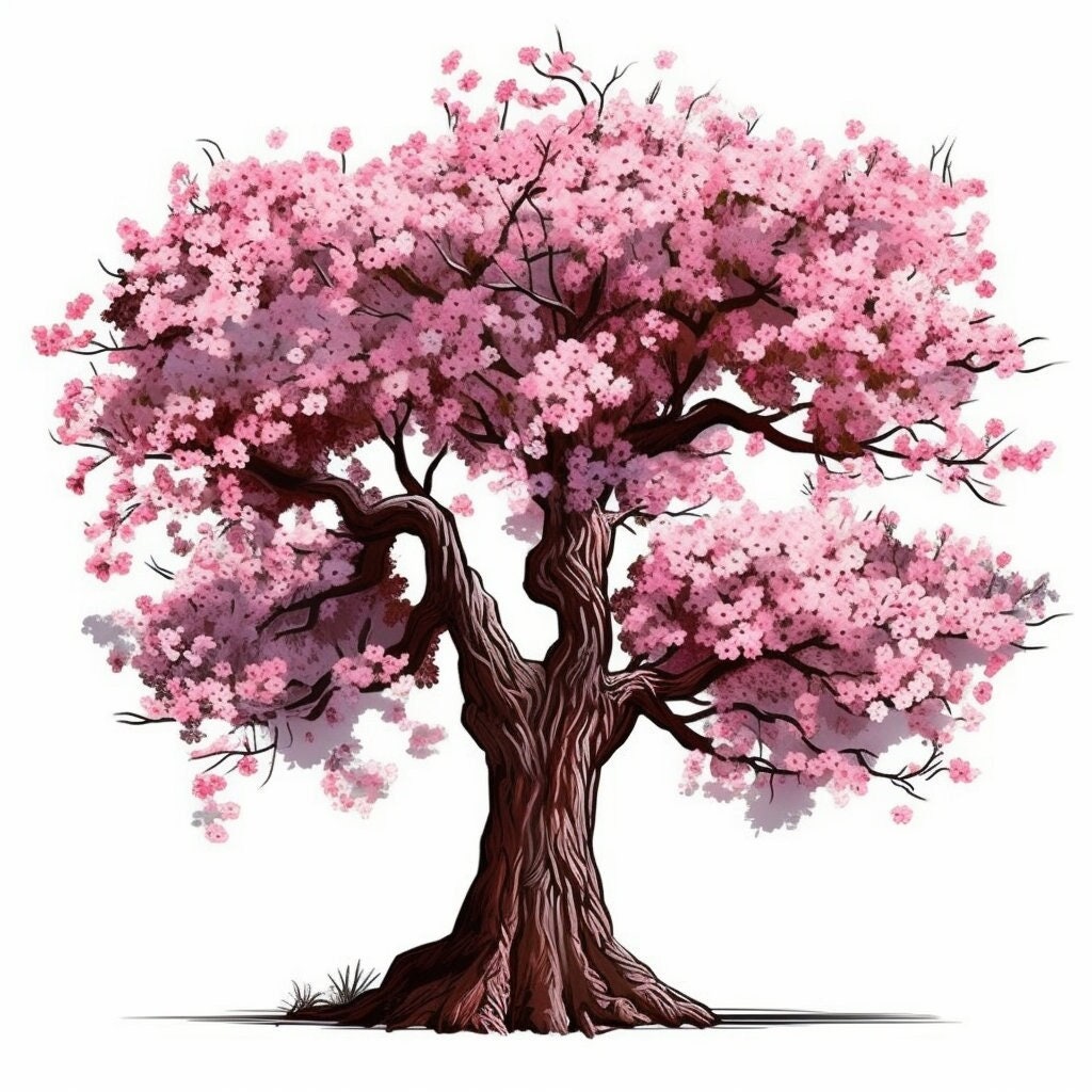 Anime Cherry Blossom Tree