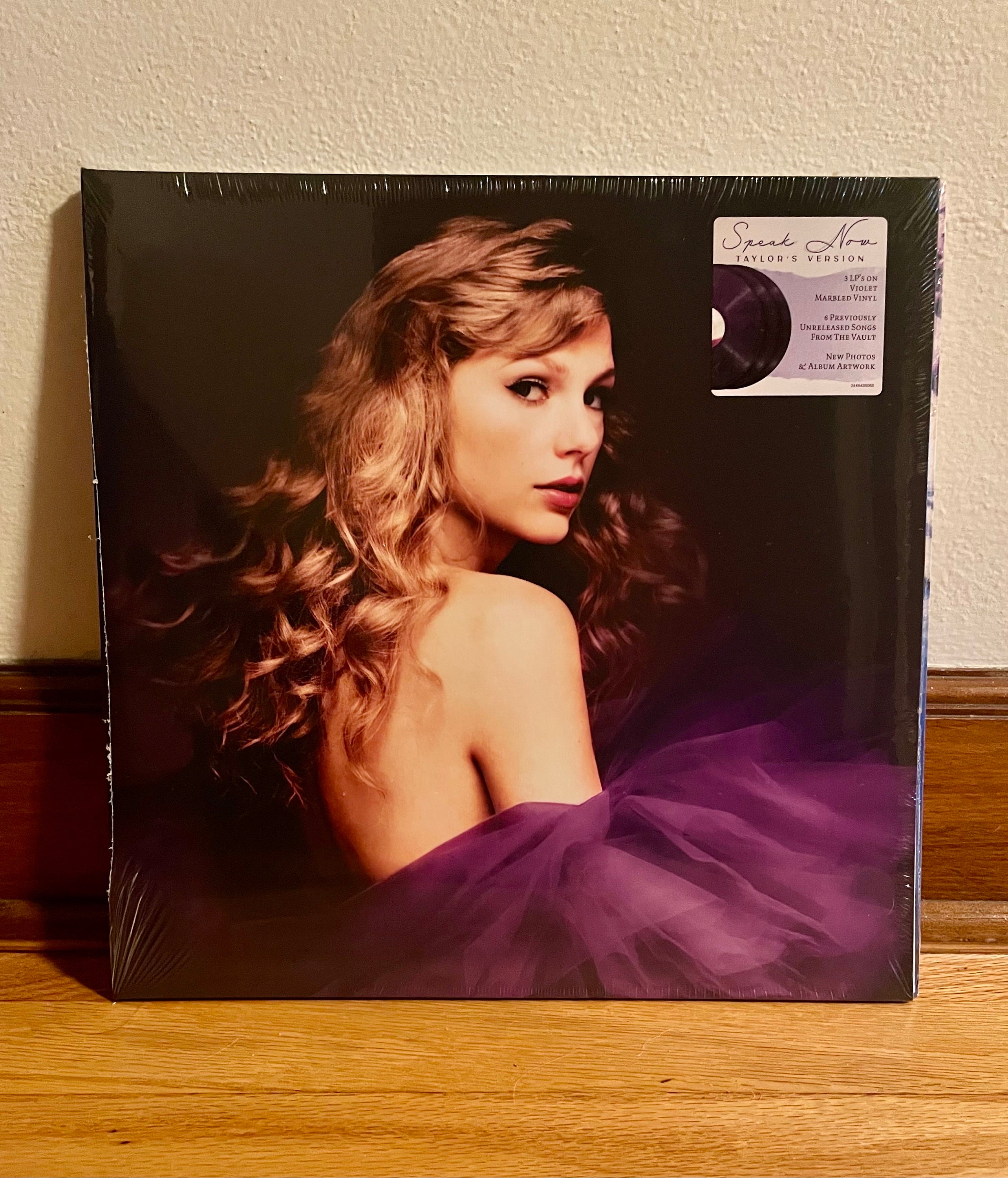Taylor Swift's speak Now taylor's Version 3xviolet Marbled Vinyl LP ...