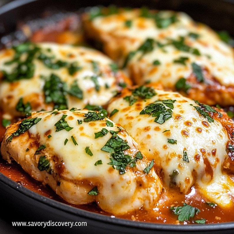 Quick and Easy Mozzarella Chicken - Cheesy & Flavorful Recipe - Simple ...