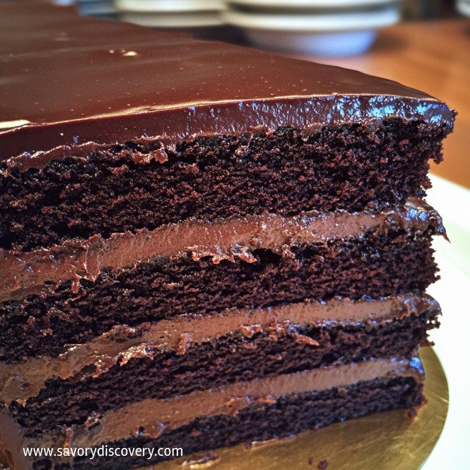 The Ultimate 24-layer Chocolate Cake Recipe – Decadent Chocolate ...
