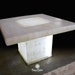 Luxury White Translucent Backlit Handmade Onyx Dinner Table - Etsy
