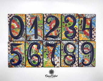 Talavera II Tile Numbers - Etsy