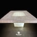 Luxury White Translucent Backlit Handmade Onyx Dinner Table - Etsy