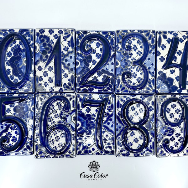 Tile House Numbers - Etsy