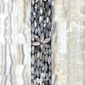 Luxury Handmade Onyx Backlit Translucent White Dining Table. Seats 8 ...