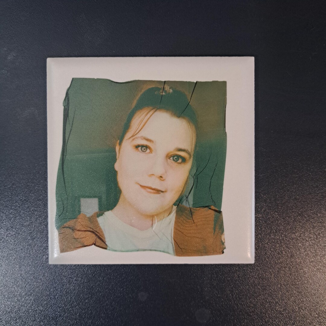 YOUR PHOTO on a Ceramic Tile (polaroid Emulsion Lift) - Etsy