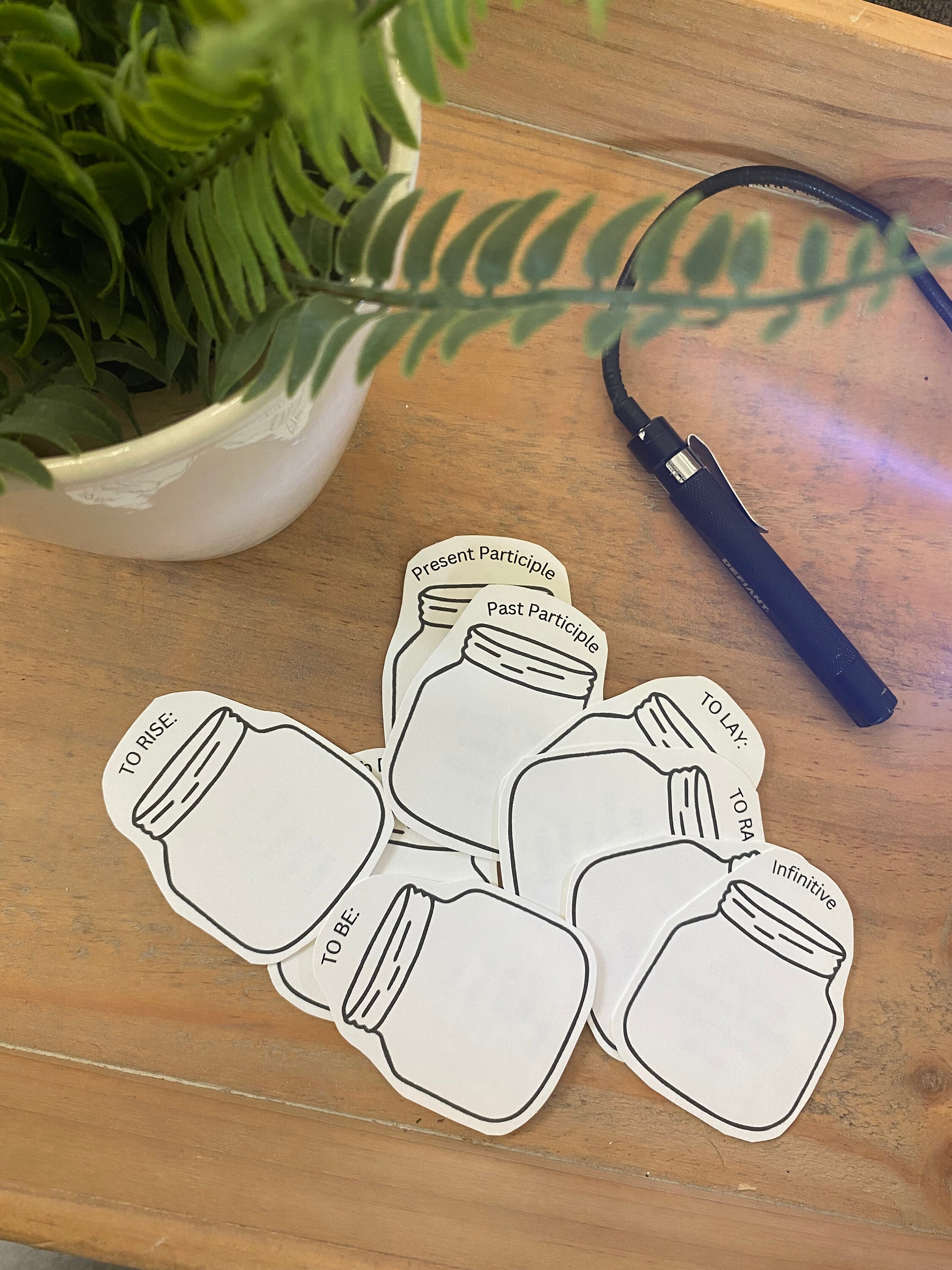 English Shadow Jars Cycle 3 - Etsy