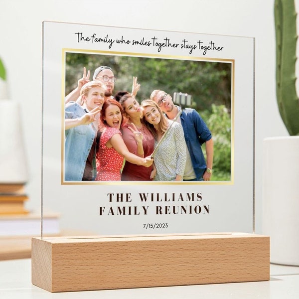 Family Reunion Picture Frame - Etsy