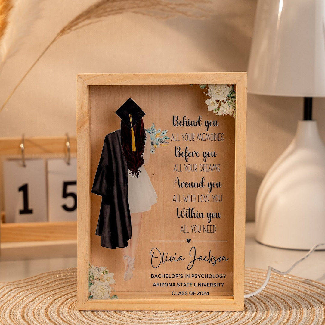 Personalized College Graduation Gift for Daughter, Custom Graduation ...