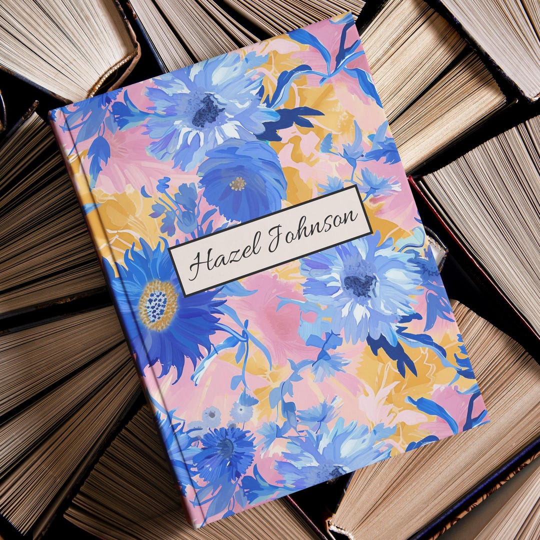 September Aster Birth Flower Journal, Birth Month Flower Notebook With ...