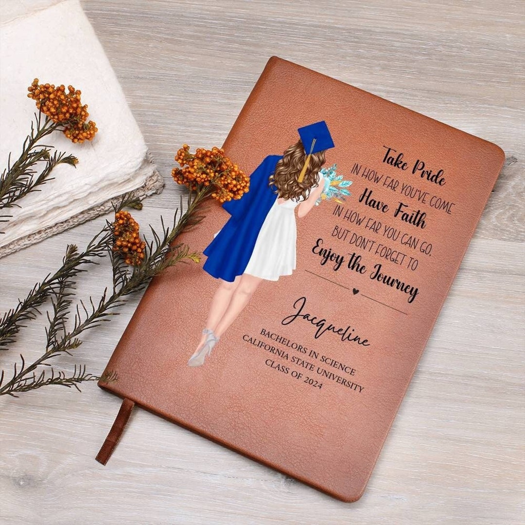 Graduation Gift for Daughter Personalized Journal, Grad Gifts for Her ...