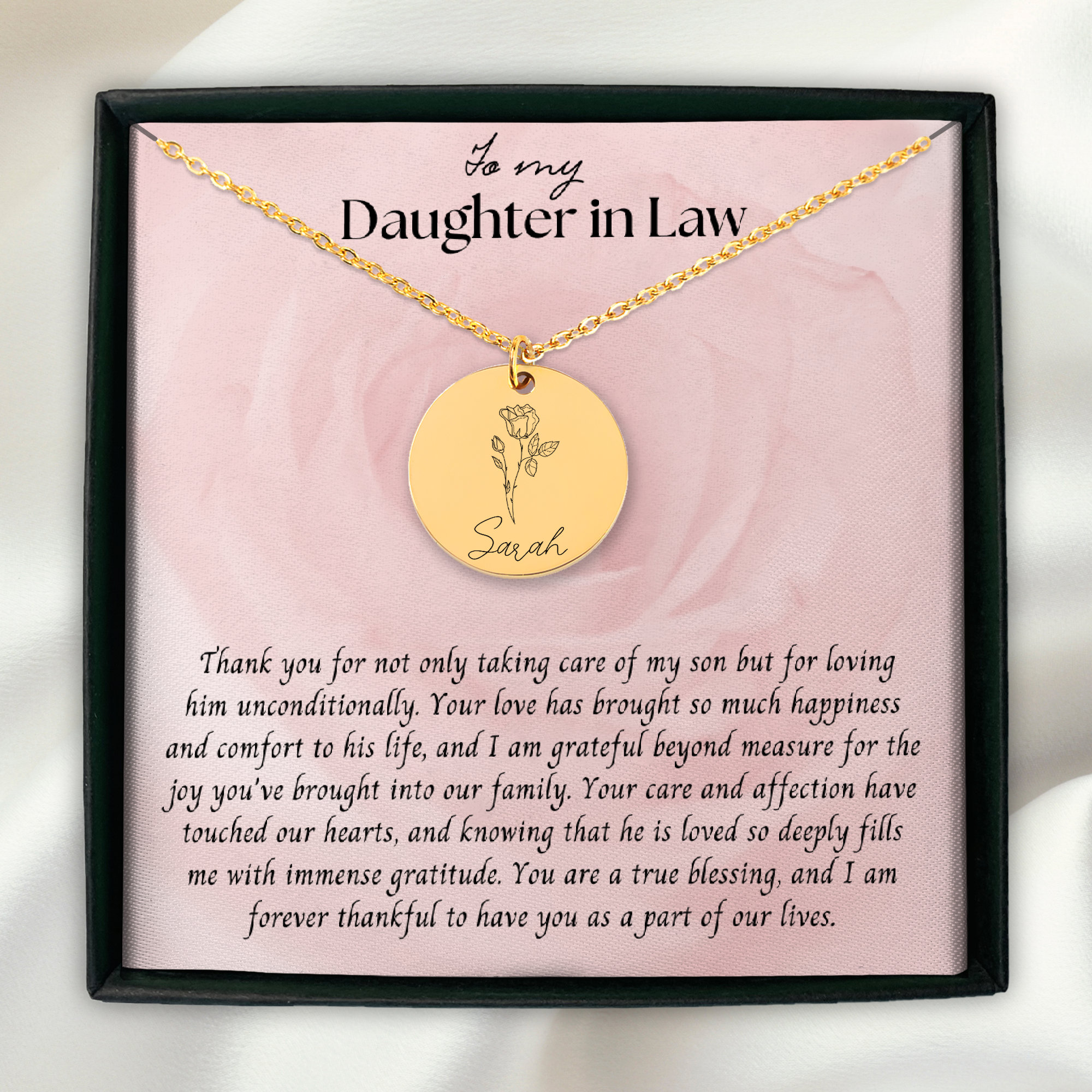 Personalized Daughter-in-law Gift From Mother-in-law, Future Daughter ...