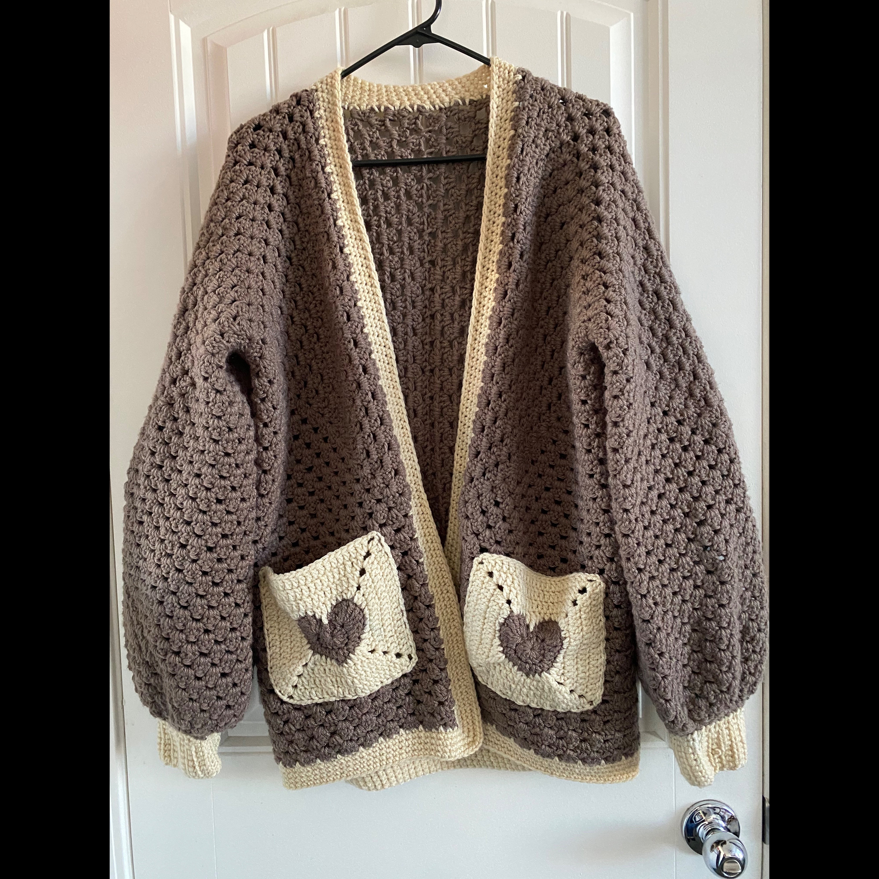 Handmade Crochet Cardigan - Etsy