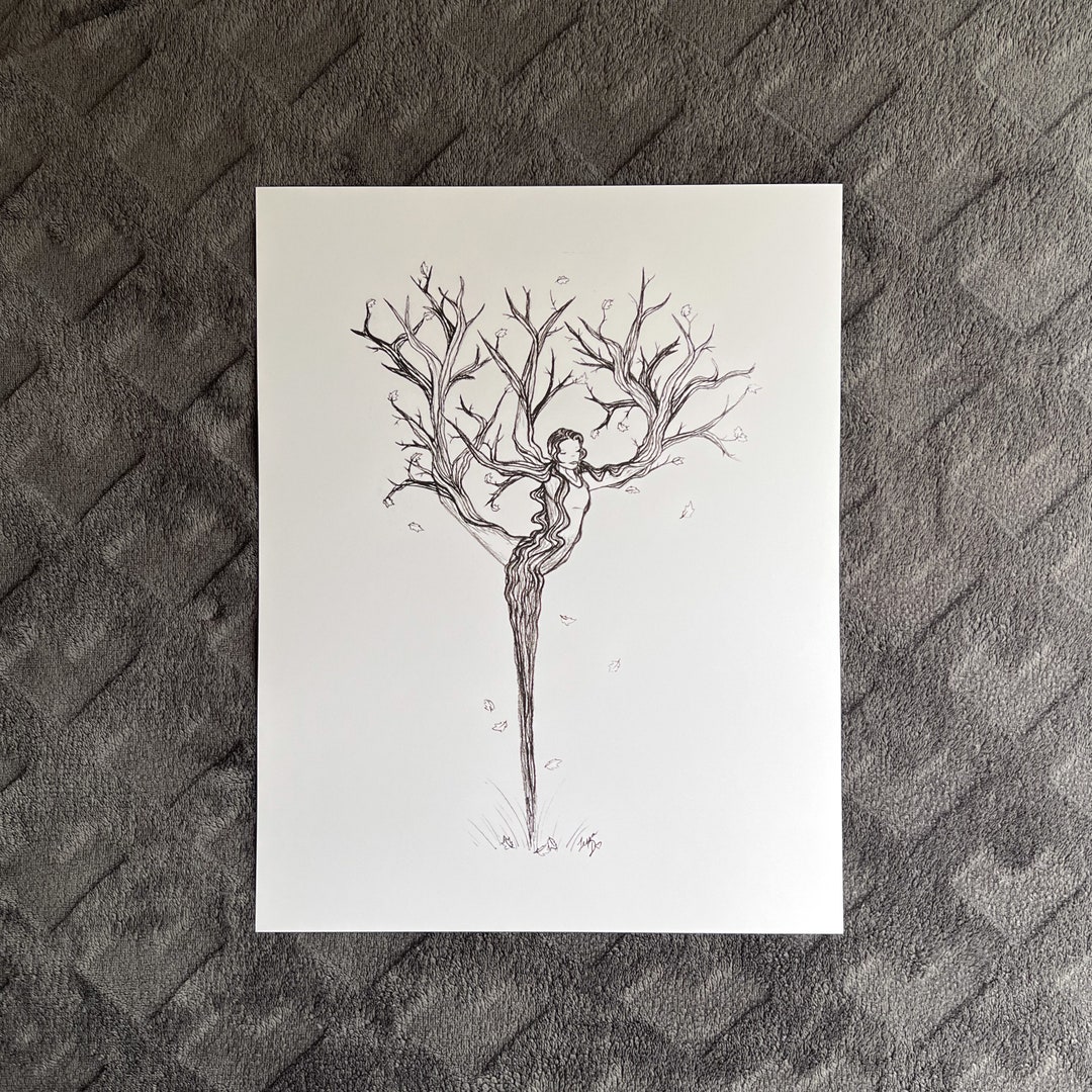 Tree Dancer Fall Print - Etsy