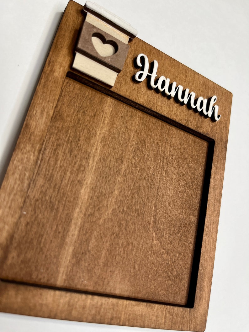 Sticky Note Pad SVG File - Laser Cut File Personalized Sticky Note Pad ...